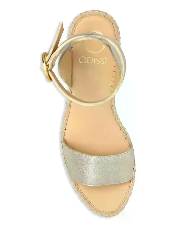 ODISSI Odissì Wedge Espadrilles - Gold