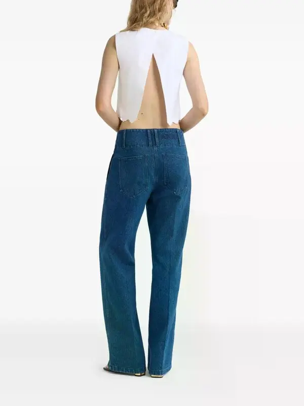 PATOU Wide Leg Jeans