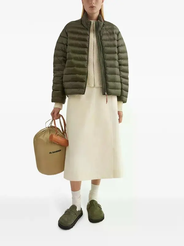 JIL SANDER A-line Midi Skirt With Buckle