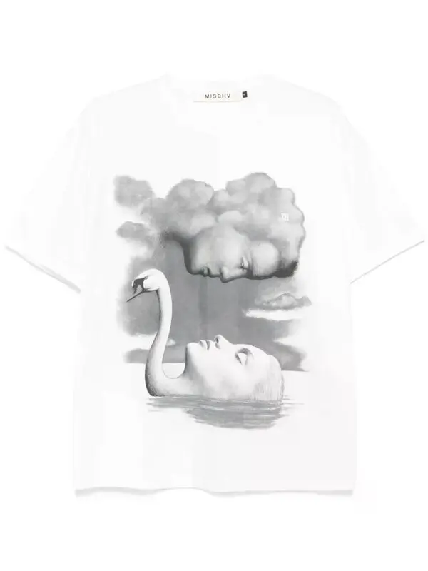 MISBHV La Donna Del Lago T-shirt - White