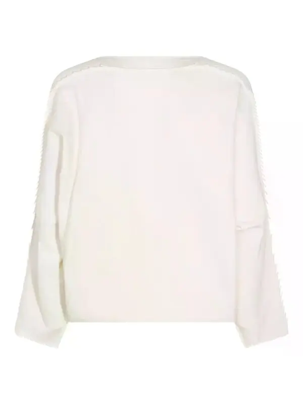 Issey Miyake Fringe-detailing Jumper