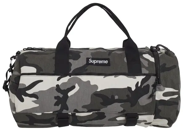 Supreme Duffle Bag - Snow Camo