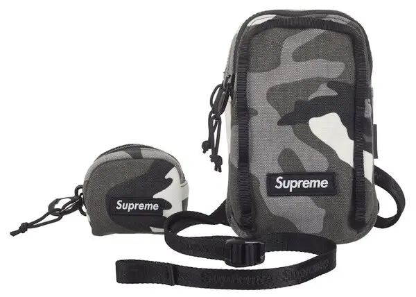Supreme Camera Bag With Mini Pouch - Snow Camo