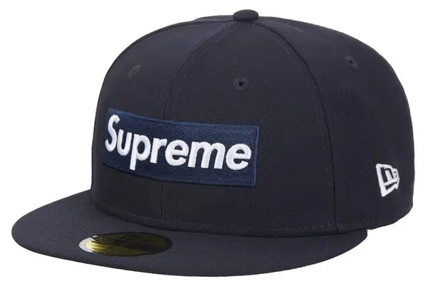 Supreme Championship Box Logo New Era 59fifty Cap - Navy Blue