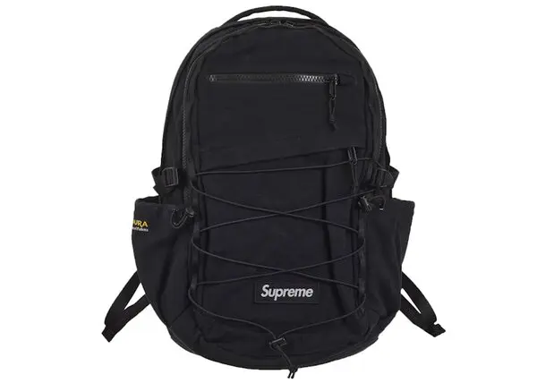 Supreme Logo Backpack - Black