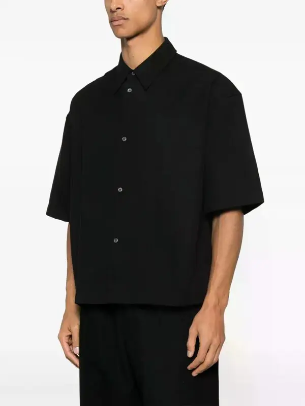 Studio Nicholson Short-sleeve Shirt - Black