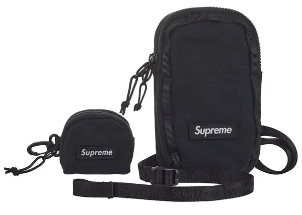Supreme Camera Bag With Mini Pouch - Black