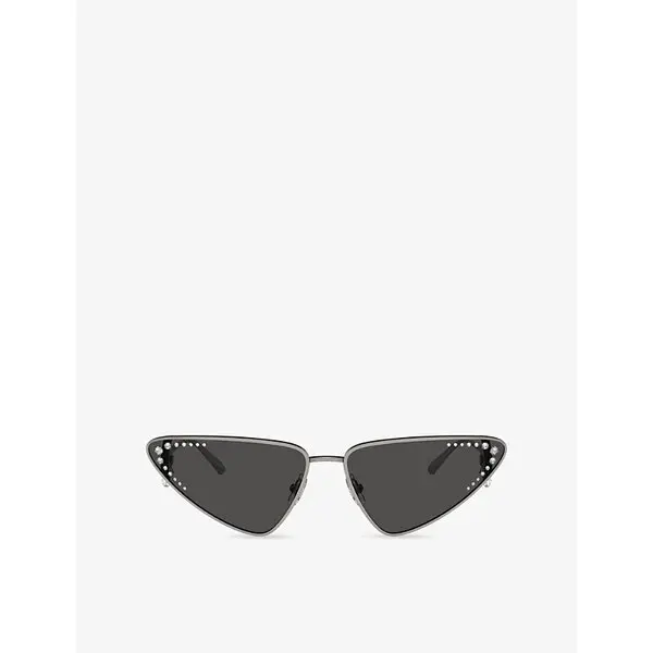 JIMMY CHOO Jc4001b Cat-eye Sunglasses - Grey