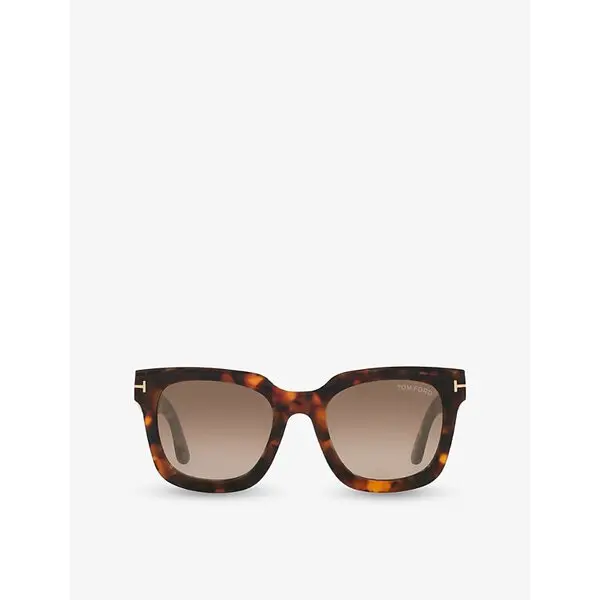 TOM FORD Tr001843 Square-frame Sunglasses - Brown