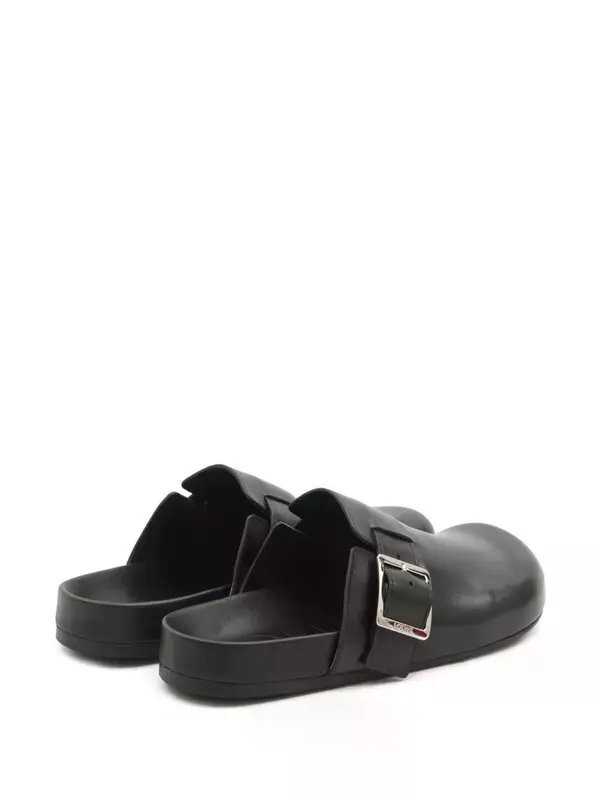 Loewe Ease Buckle Clogs - Black