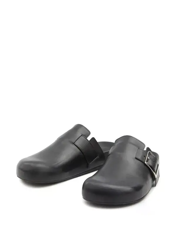 Loewe Ease Buckle Clogs - Black