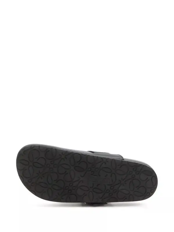 Loewe Ease Buckle Clogs - Black
