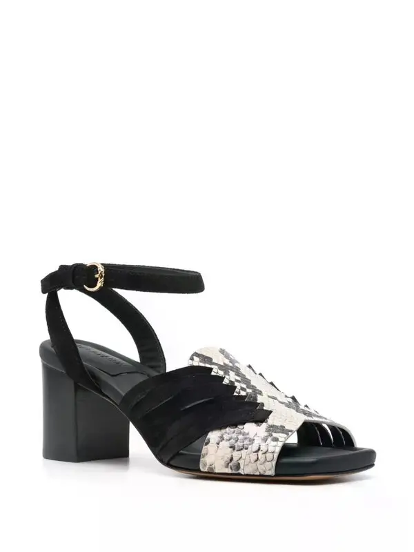 Ulla Johnson 75mm Snake-print Sandals