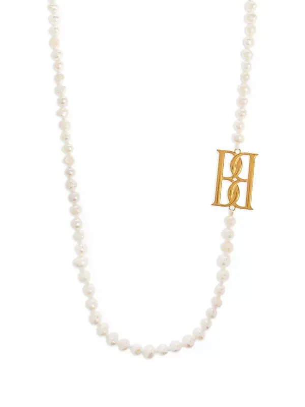 BY MALENE BIRGER Chakallo Pearl Necklace - White