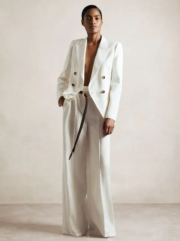 REISS Dion Atelier Double-breasted Blazer