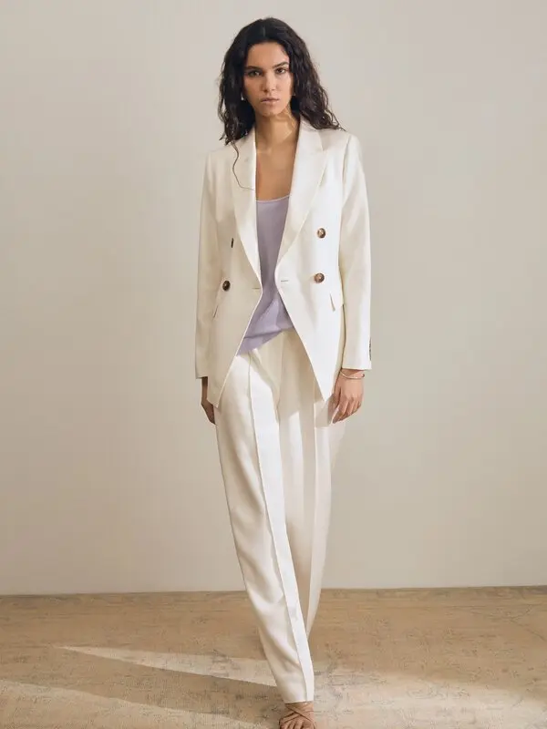 REISS Dion Atelier Double-breasted Blazer
