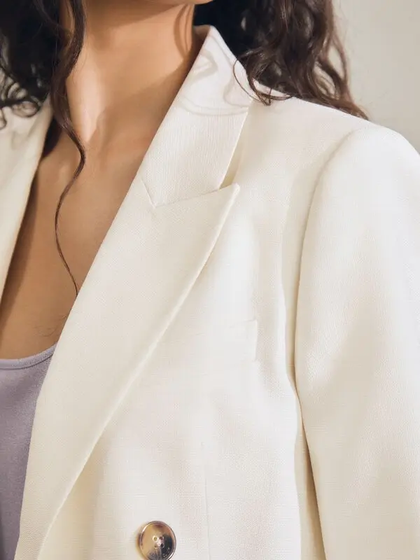 REISS Dion Atelier Double-breasted Blazer