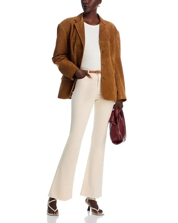 Aqua High-rise Flared Jeans
