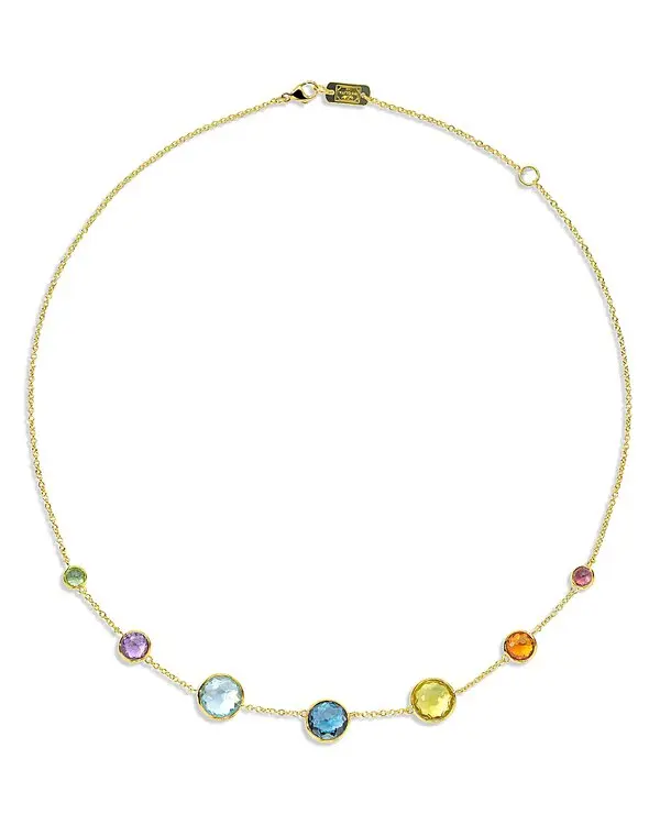 Ippolita 18k Yellow Lollipop Multi Stone Collar Necklace - Gold