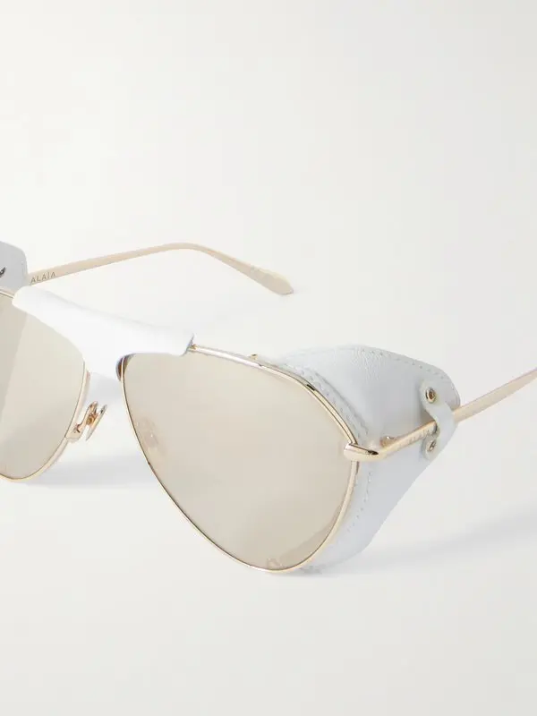Alaïa Aviator-style Sunglasses