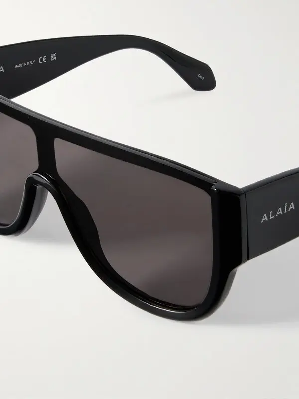 Alaïa Mask D-frame Sunglasses