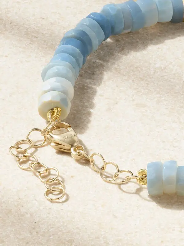 Jia Jia Opal Beaded Gold Bracelet
