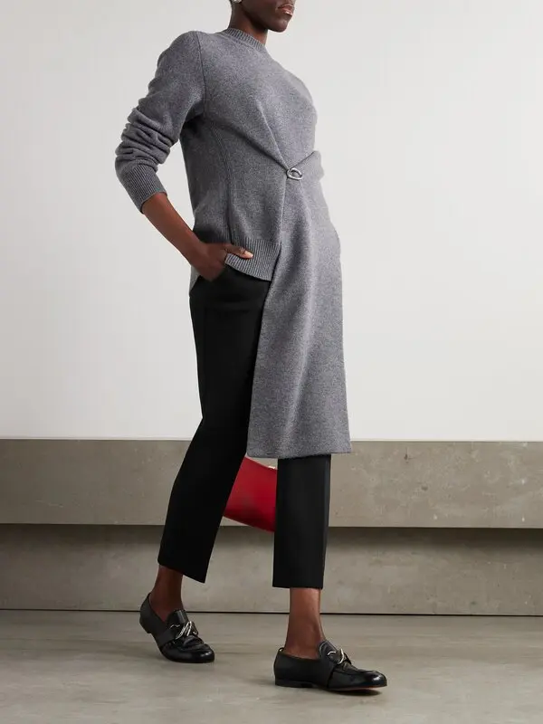 Proenza Schouler Alexia Twill Straight-leg Trousers