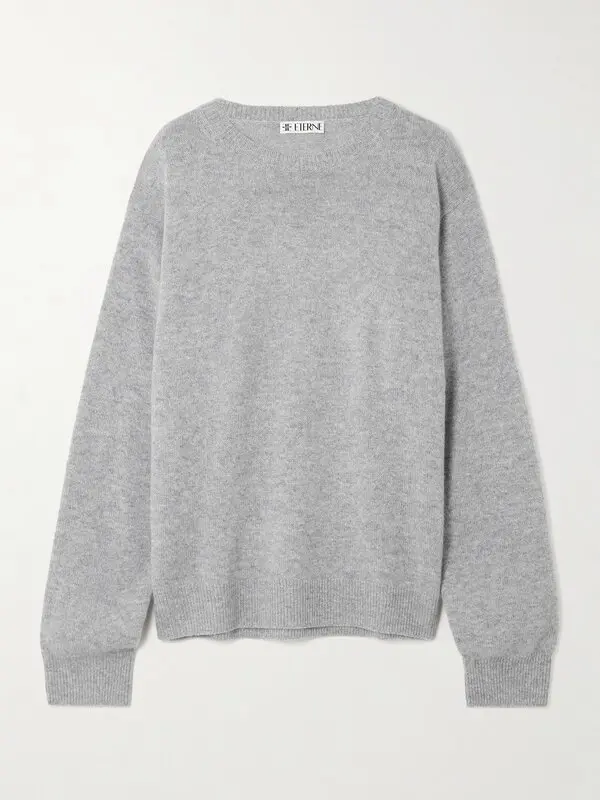 Eterne James Cashmere Sweater - Gray