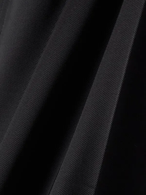 JIL SANDER Pleated Satin-twill Wide-leg Pants