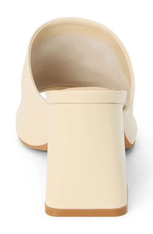 Matisse Kensington Square Toe Slide Sandal - Bone