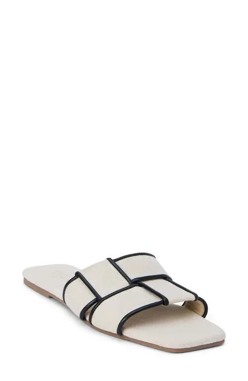Matisse Biscayne Square Toe Slide Sandal - Natural