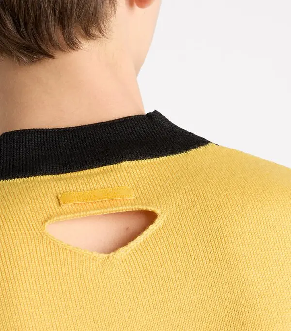Prada Wool Long-sleeve Polo Shirt