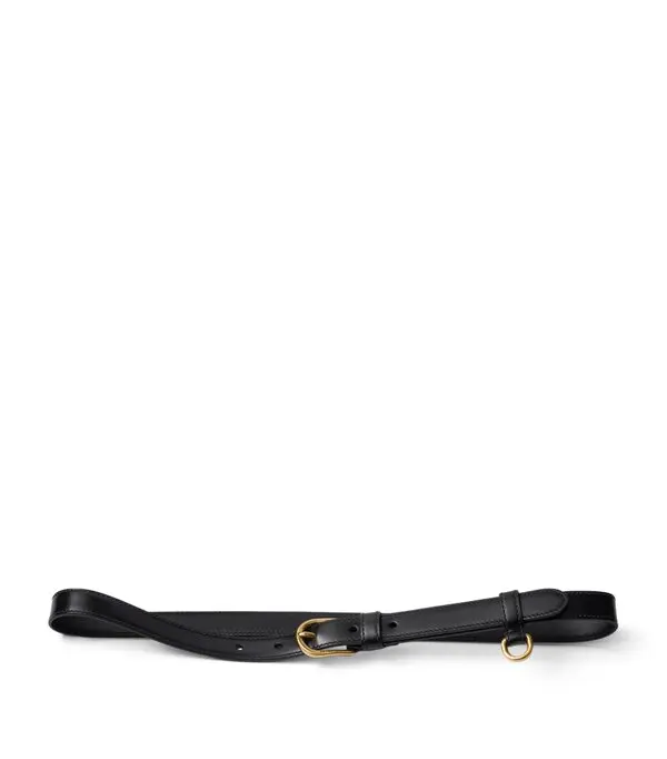 Prada Calf Leather Belt - Black