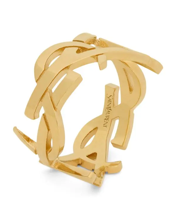 Saint Laurent Cassandre Ring - Metallic