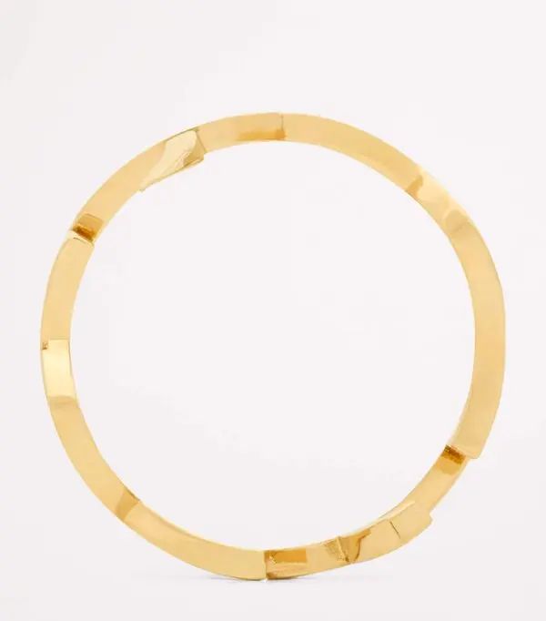 Saint Laurent Cassandre Ring - Metallic