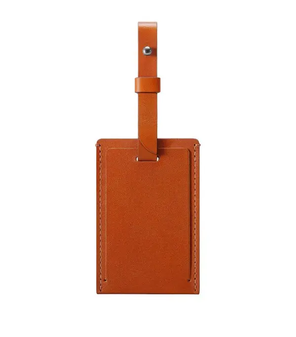 CARL FRIEDRIK Leather Luggage Tag