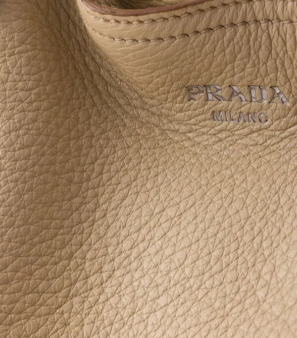 Prada Large Buffalo Leather Tote Bag