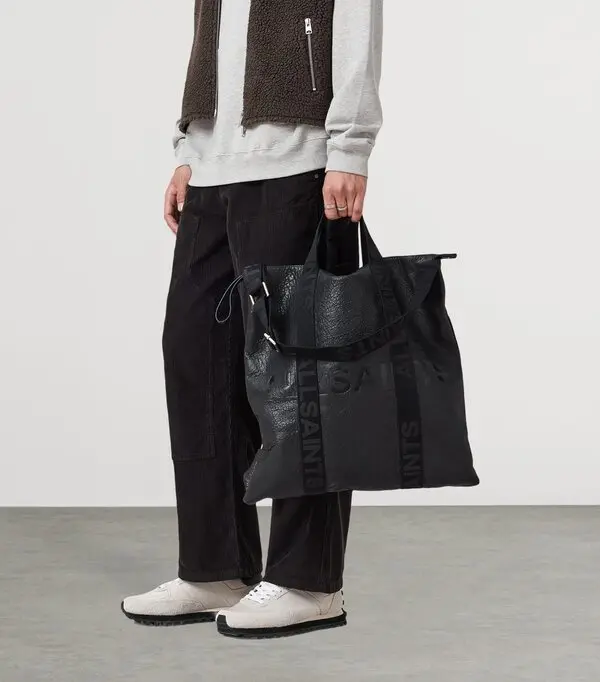 ALLSAINTS Leather Kei Backpack - Black