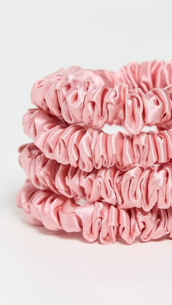 Slip Skinny Silk Scrunchie Set Of 4