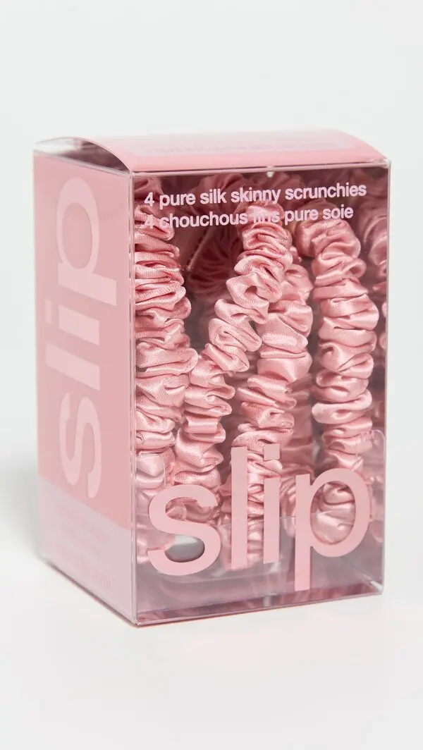 Slip Skinny Silk Scrunchie Set Of 4