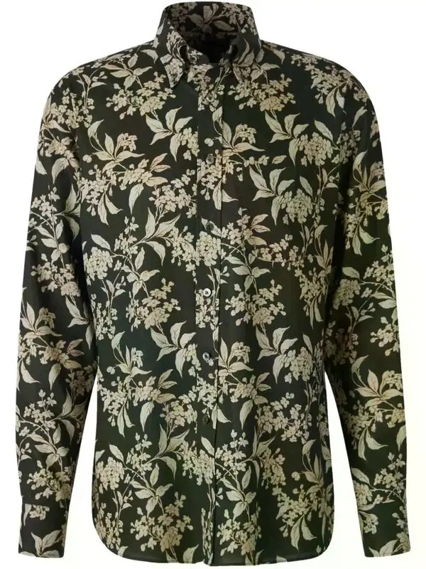 TOM FORD Floral-print Shirt