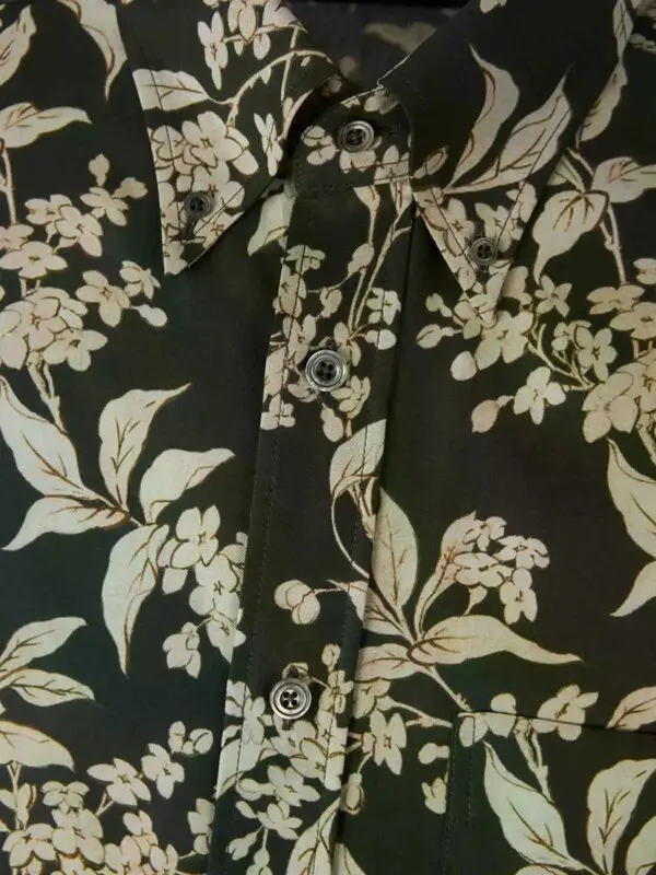 TOM FORD Floral-print Shirt
