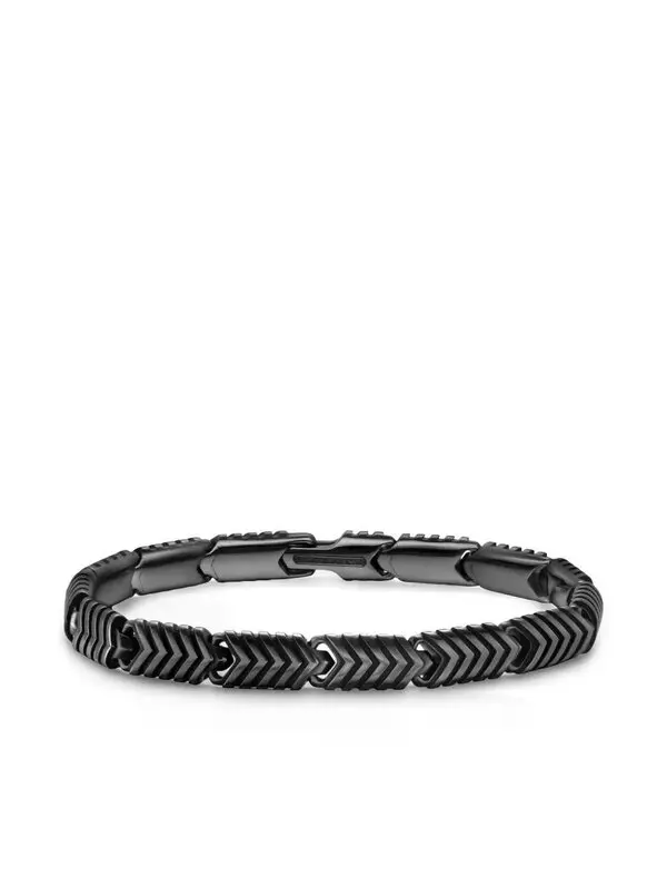 David Yurman Chevron Link Bracelet - Mbb Black