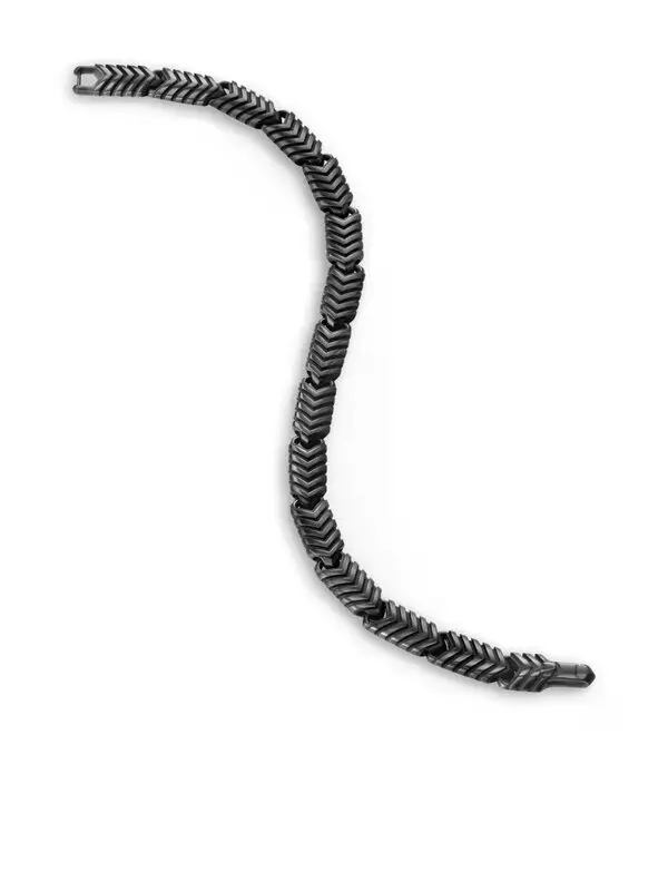 David Yurman Chevron Link Bracelet - Mbb Black