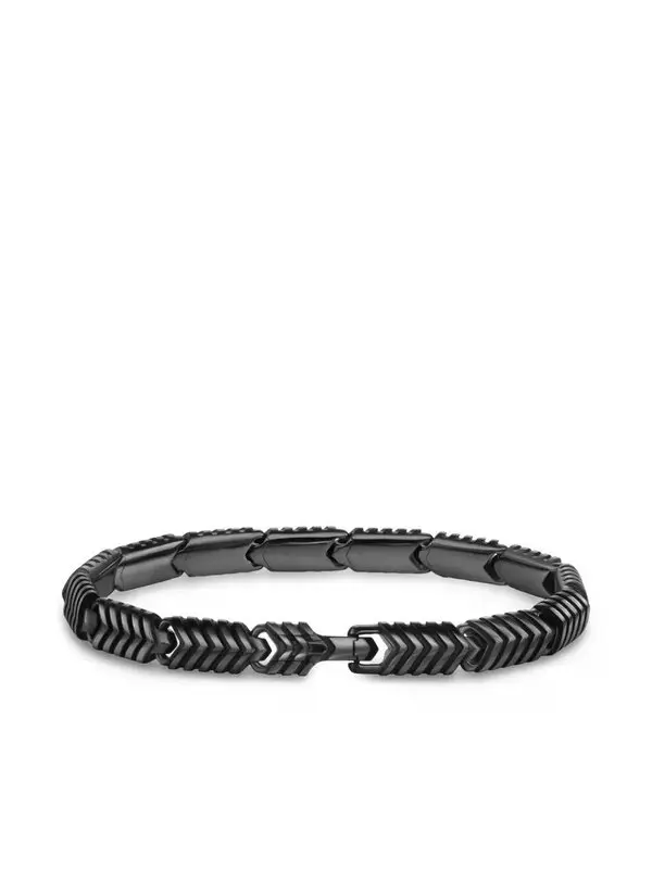 David Yurman Chevron Link Bracelet - Mbb Black