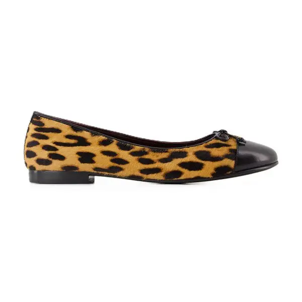 Tory Burch Cap Toe Ballerinas - Printed