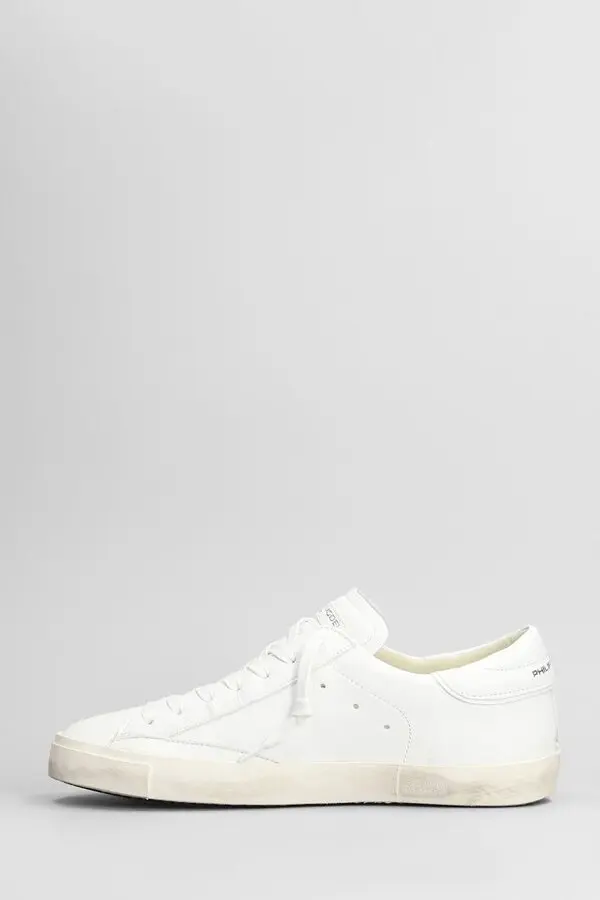 Philippe Model Prsx Low Sneakers - White