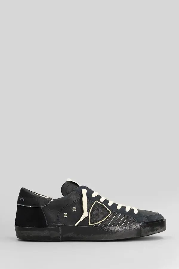 Philippe Model Prsx Low Sneakers - Black