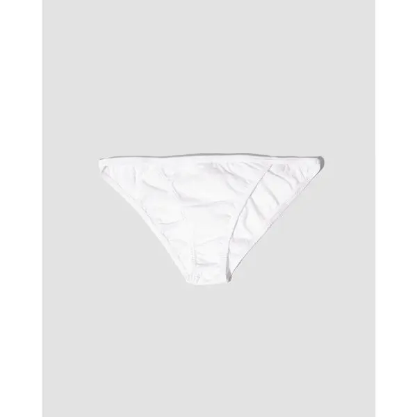 ODDOBODY Organic Cotton String Bikini - Chalk