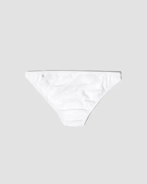 ODDOBODY Organic Cotton String Bikini - Chalk
